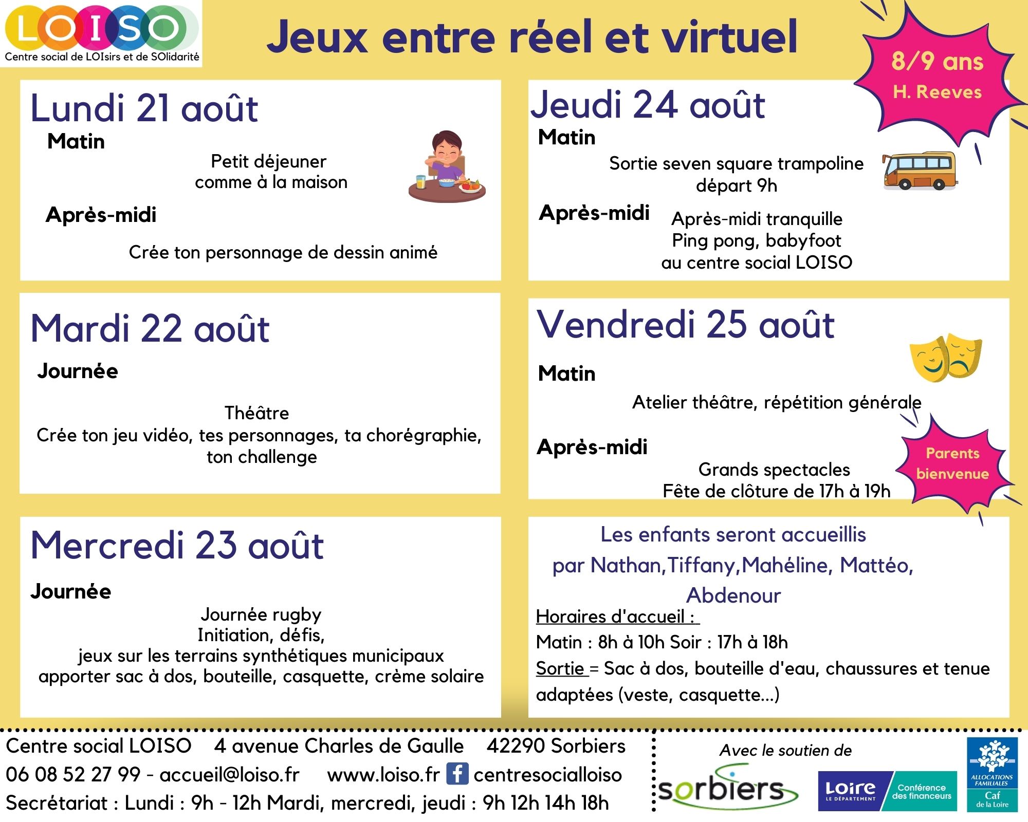 Centre de loisirs – LOISO