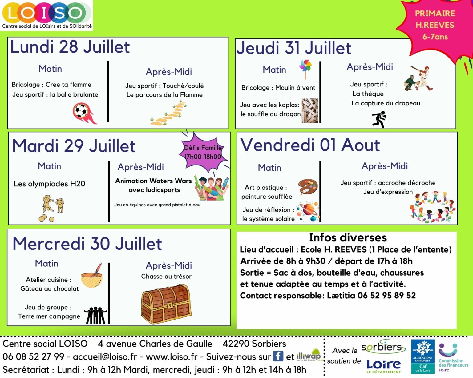 LOISO – Centre Social de LOIsirs et de Solidarité